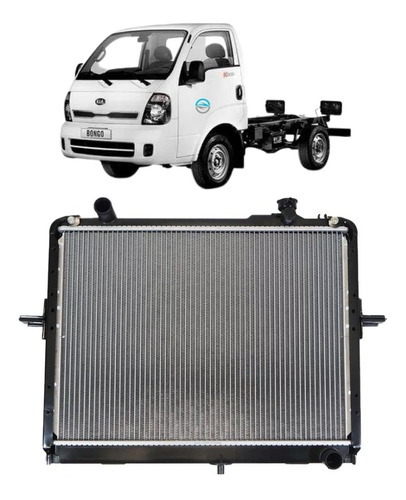 Radiador Kia Bongo K2500 2013 Em Diante - Ideal Cooler - Loja Oficial