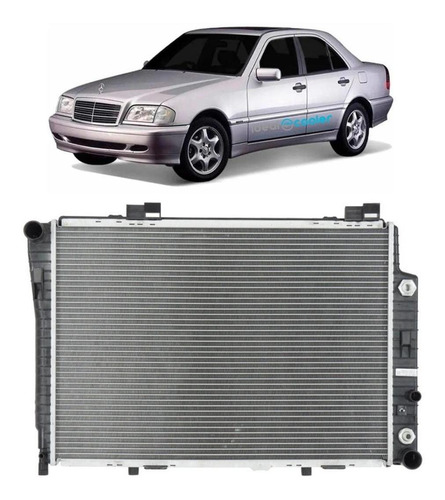 Radiador Mercedes C180 C200 Automático - Ideal Cooler - Loja Oficial