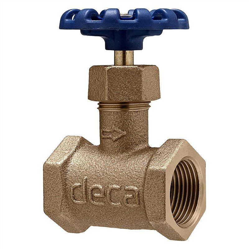 Válvula de Agulha Bronze 3/4" - Fig. 003 - Válvulas, Tubos, conexões ...