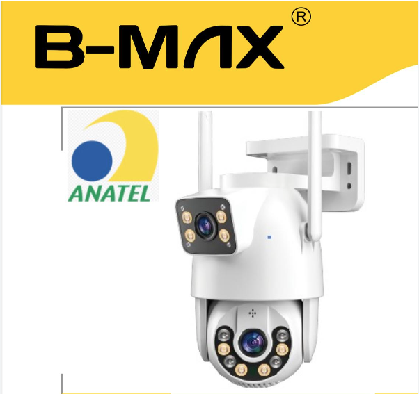 Camera Inteligente IP Hd Wireless Wifi IP66 360° BM-IP171 - Gringolândia