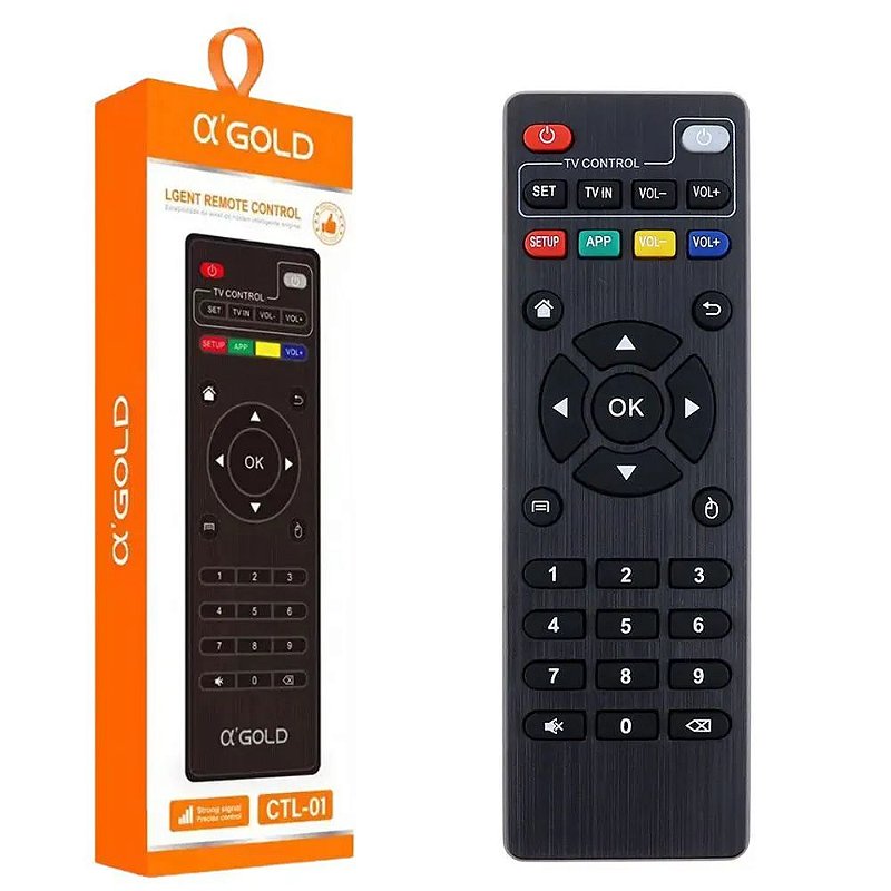 Controle Remoto Gold Tv Box A CTL-01 - Gringolândia