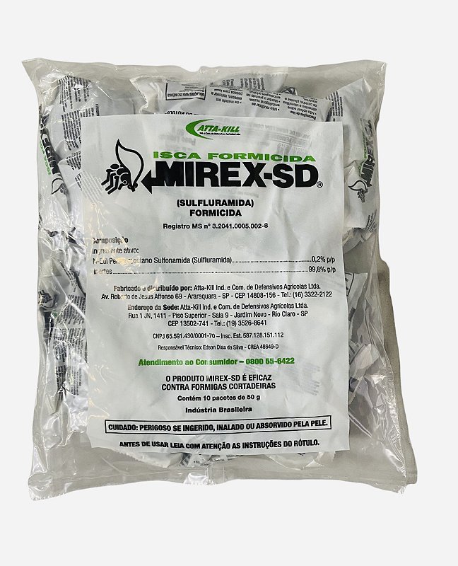 Mirex-SD Isca Formiga 10pc de50gr - Agro Agropecuária Store