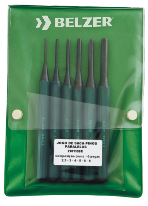 Jogo de Saca Pinos Paralelos 6 Peças Belzer - Palhinha Soldas: tudo ...