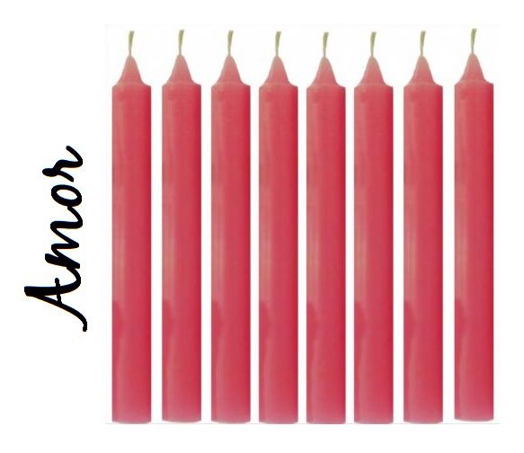 Vela Palito Rosa - Incensos, Pedras Naturais, Feng Shui, Japamalas e ...