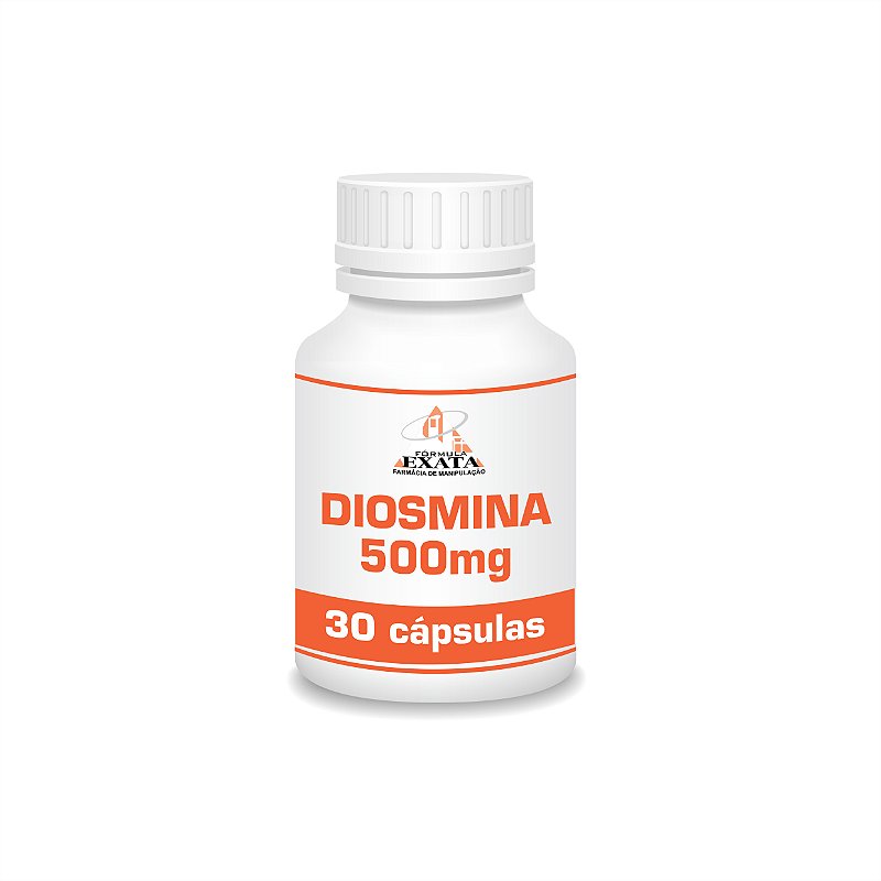 DIOSMINA 500mg 30 cápsulas - Farmácia Fórmula Exata