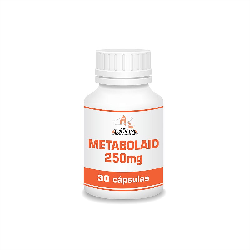 METABOLAID 250mg 30 cápsulas - Farmácia Fórmula Exata