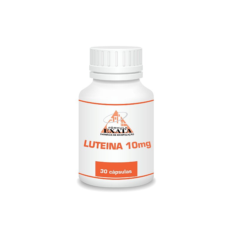 LUTEINA 10mg 30 cápsulas - Farmácia Fórmula Exata