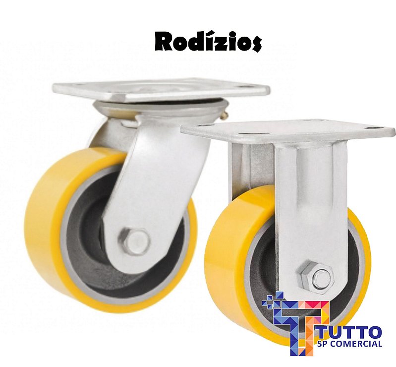 Rodízio linha leve / Tutto SP Comercial / Rodízios de Celeron / Rodízi ...