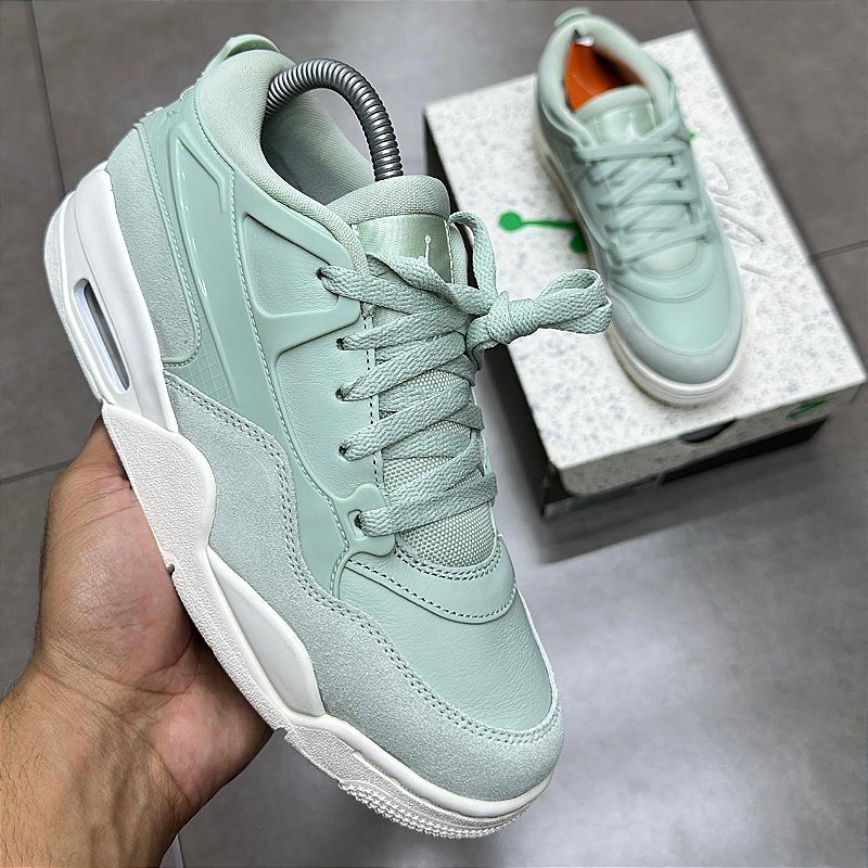 TÊNIS AIR JORDAN 4 RM JADE HORIZON (COMPLETO) - mercadohype