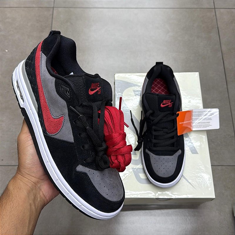 TÊNIS NIKE SB ZOOM AIR PAUL RODRIGUEZ 1 OG BRED (COMPLETO) - mercadohype
