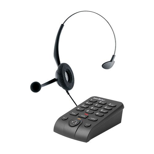 Telefone Headphone analógico c/ teclado HSB 50 Intelbras - Avantistore ...