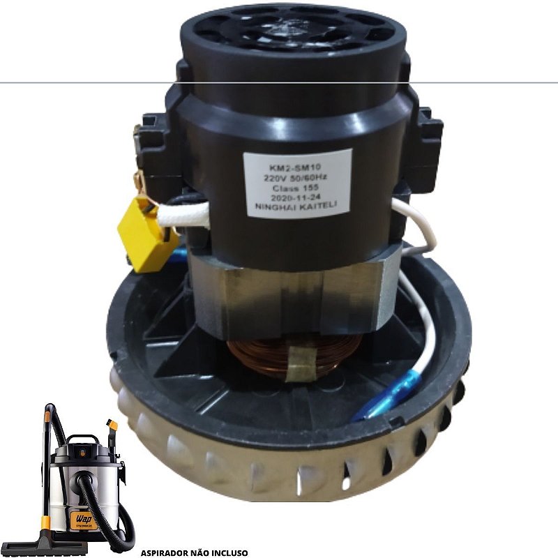 Motor Elétrico 1600w Para Aspirador Wap Gtw Inox 20, 12, 10 (220v) - FW005242 - TecWap ...
