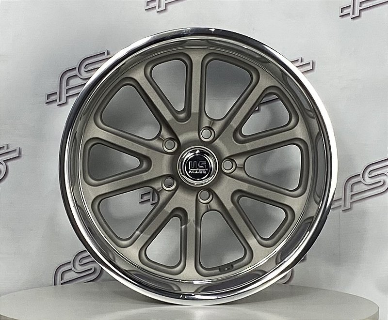Jogo de Rodas U.S Mags Rambler Grafite Borda Diamantada aro 18 e 20 ...