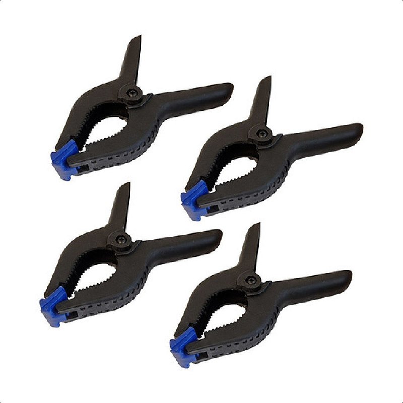 Grampo Plástico 2" Polegadas Multiuso Prendedor 4 Unidades - Bragante ...