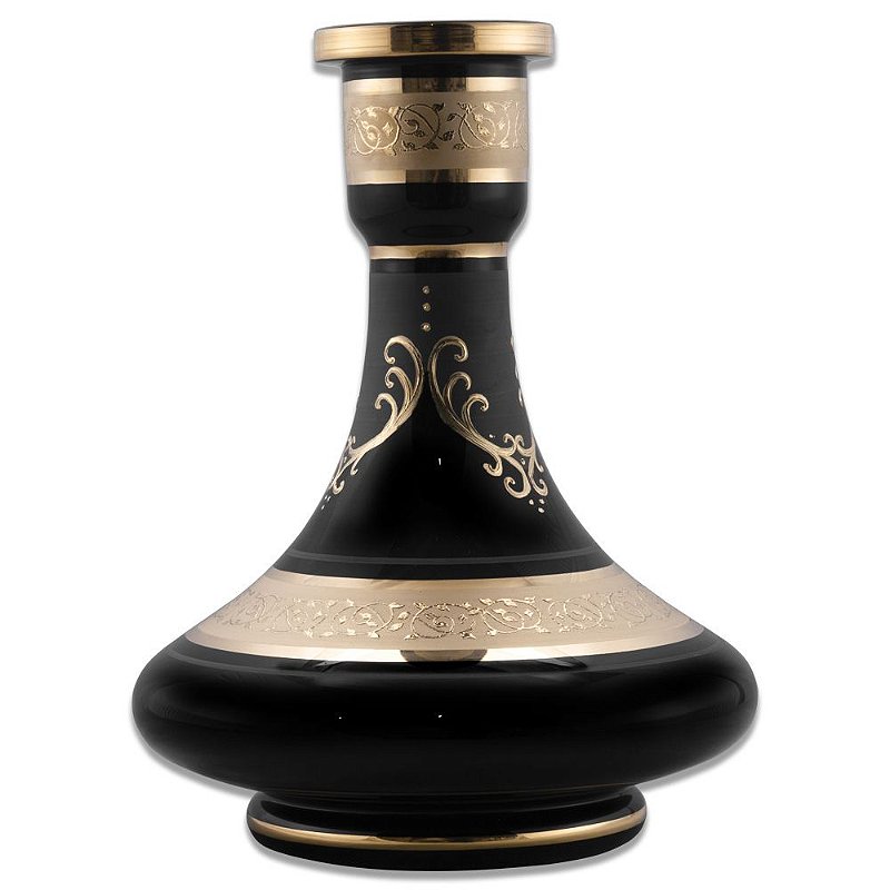 Vaso Bohemian Genie 1001 Nights BJ Black - Narguileiro