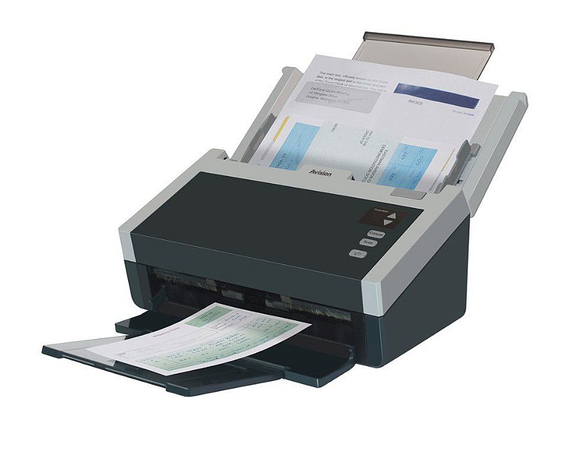Scanner Avision AD240 Usado & Revisado com Garantia - Macrosolution