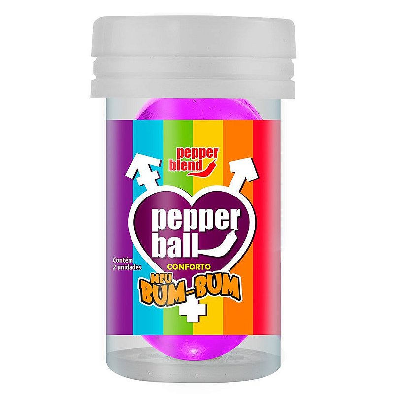 Pepper Ball Meu Bum Bum Conforto Linha Pepper Pride Pepper Blend ...