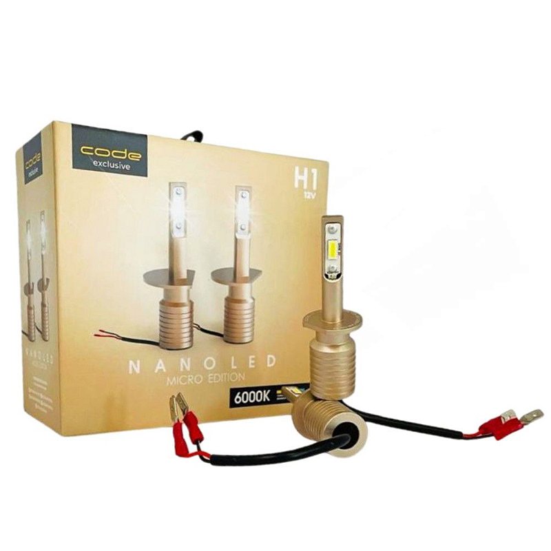 LAMPADA NANO LED MICRO EDITION 12V 6000K H1 CODE - MFL ACESSORIOS LTDA