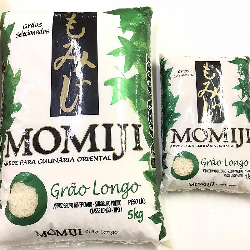 ARROZ MOMIJI - 1kg / 5kg - Miki Produtos Orientais