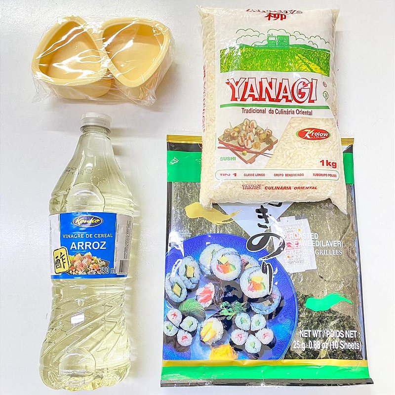 KIT COMPLETO PARA ONIGUIRI - Miki Produtos Orientais