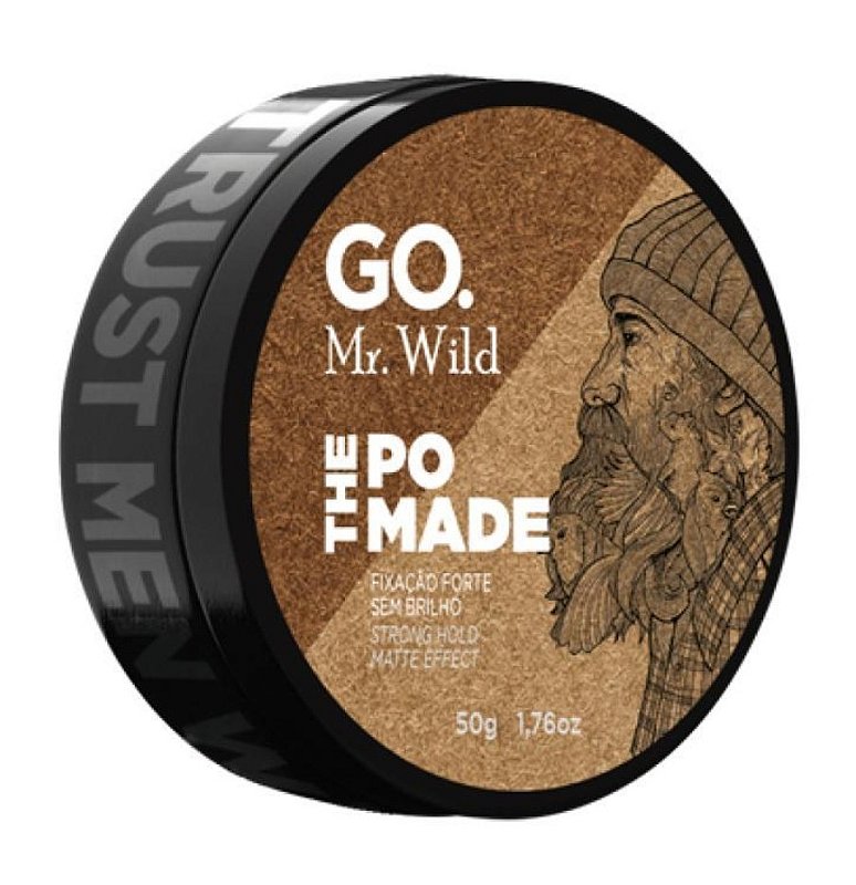GO MR WILD POMADA MATTE 50G - Barba Nobre