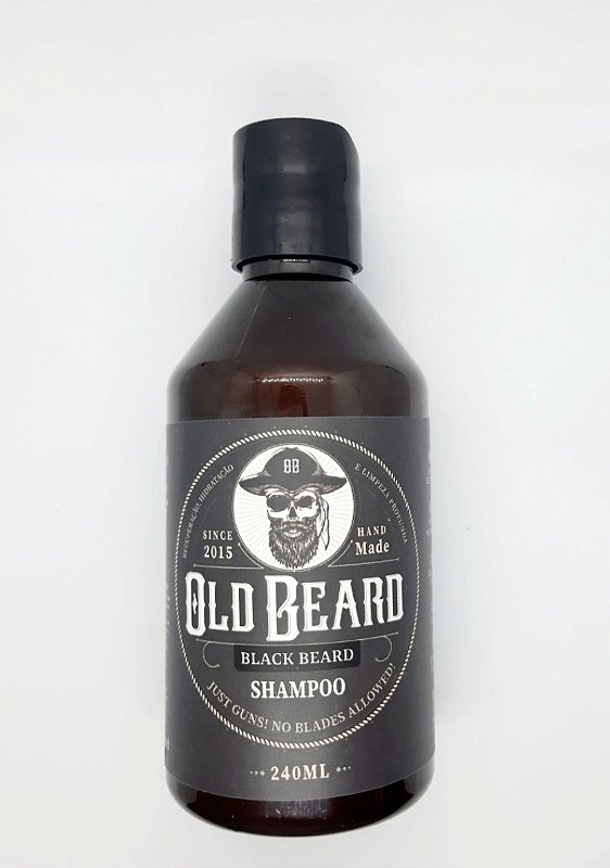 Shampoo para Barba e Cabelo Black Beard Café 240ml - Barba Nobre