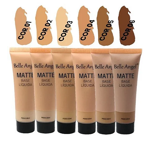 BOX BASE LÍQUIDA MATTE BELLE ANGEL - Loka por Batom
