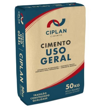 CIMENTO CIPLAN USO GERAL 50KG - Mariani Materiais para construção