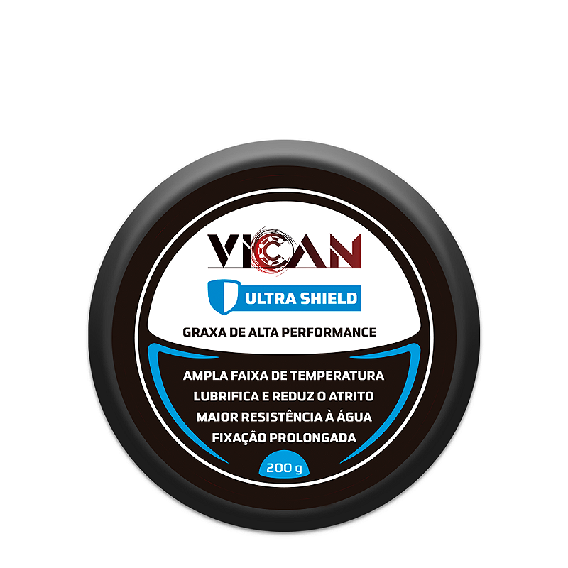 GRAXA DE ALTA PERFORMANCE VICAN ULTRA SHIELD 200G - Vican - Rolamentos