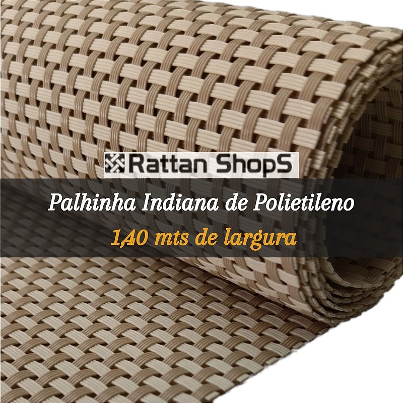 Palhinha indiana sintetica palha da india rattan sintetico - RattanShops