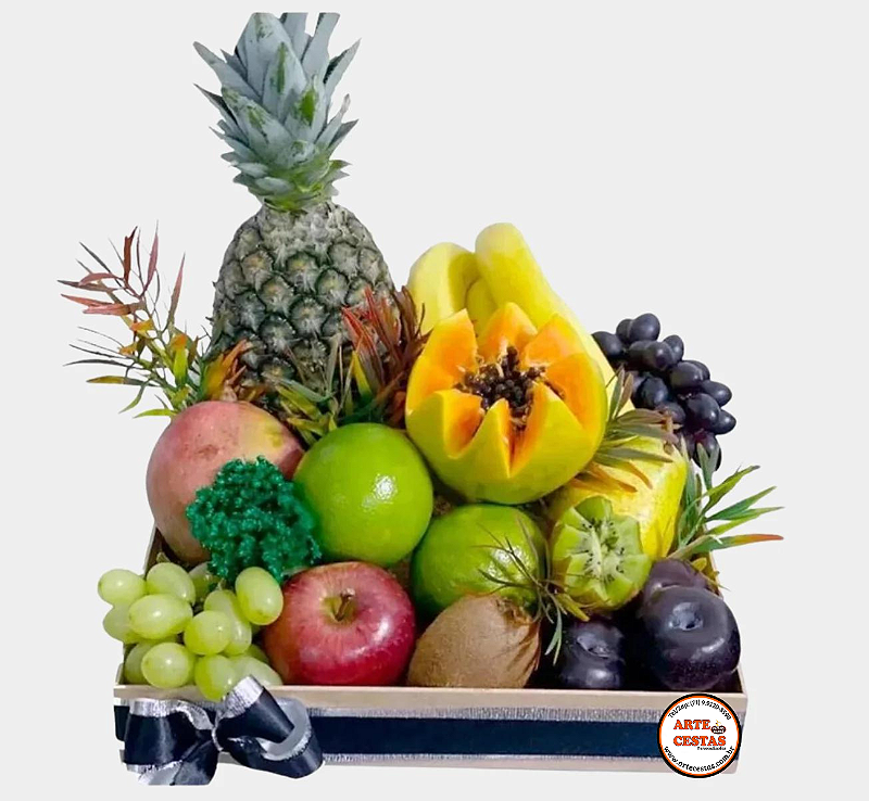 Arte Cesta Tropical - Arte Cestas - Cestas Personalizadas