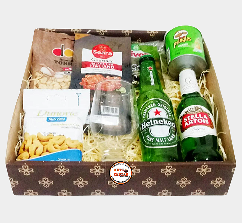 Arte Cesta Saudade D"Oce - Arte Cestas - Cestas Personalizadas