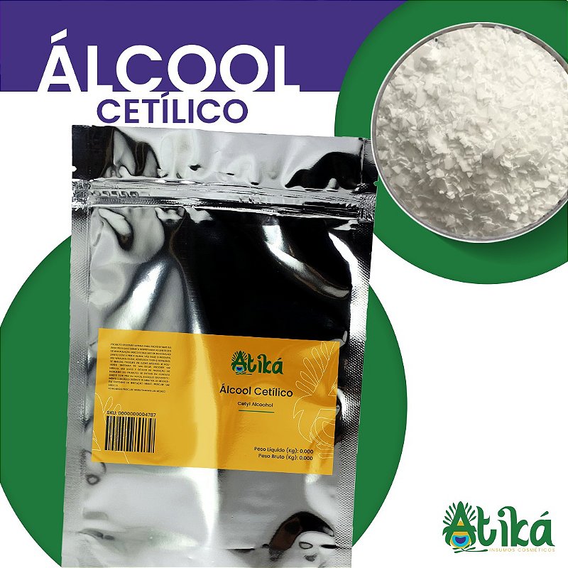 Álcool Cetílico-Emoliente e Estabilizante para Formulações Cosméticas ...