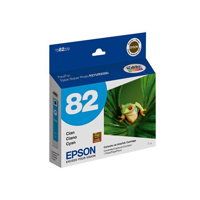 Cartucho de Tinta Epson 82 Epson 82N T082220 Ciano Original - MecSupri ...
