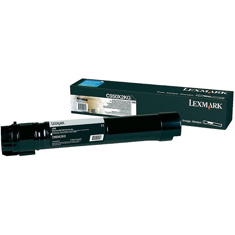 Toner Lexmark C950 C950DE C950X2KG Preto Original - MecSupri - A sua ...