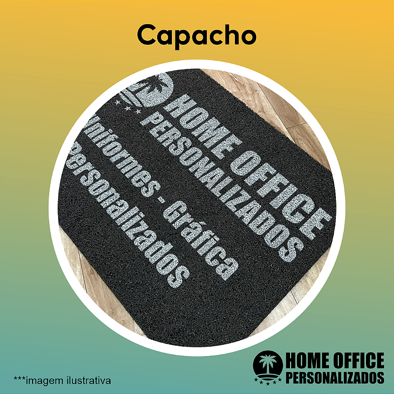 Capacho Personalizado - Home Office Personalizados