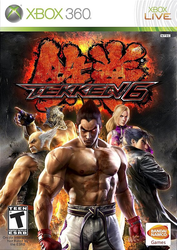 Tekken 6 - Xbox 360 Semi Novo - MKGAMES - Sua Melhor Loja de BH