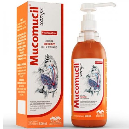Mucomucil Xarope 500 ml - Pantanal Agropecuária | Presidente Prudente - SP