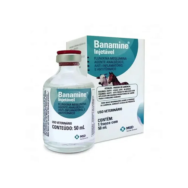 Banamine Injetável 50 ml - Pantanal Agropecuária | Presidente Prudente - SP