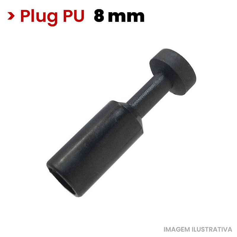 Plug Tampão PU 8mm Fluir PP8 Pneumático - KIMOTOR - Autorizada Schulz ...