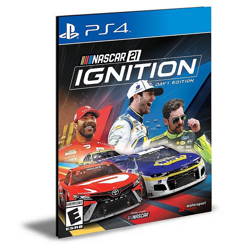 NASCAR 21 Ignition PS4 e PS5 PSN MÍDIA DIGITAL - Rafa Gamer