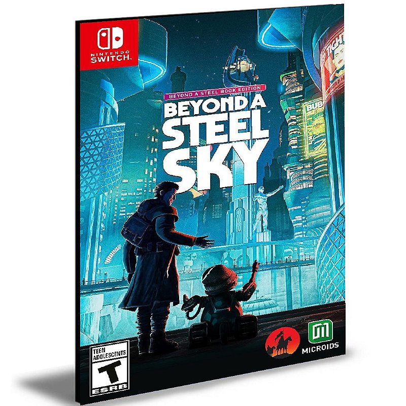 Beyond a Steel Sky Nintendo Switch Mídia Digital - Rafa Gamer