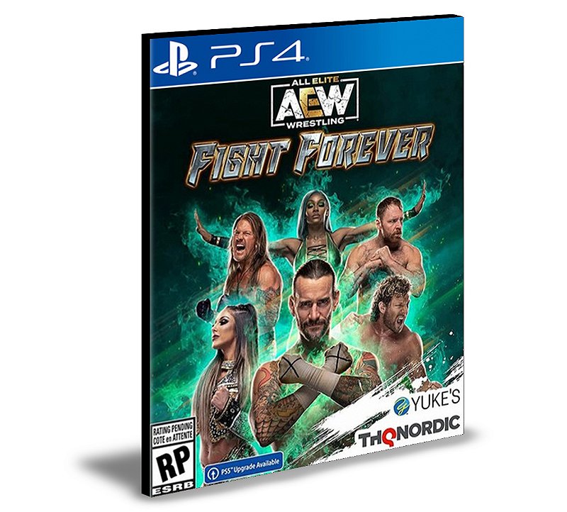 AEW Fight Forever Ps4 Psn Mídia Digital - Rafa Gamer
