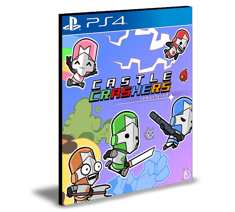 Castle Crashers Remastered Ps4 e PS5 Mídia Digital - Rafa Gamer
