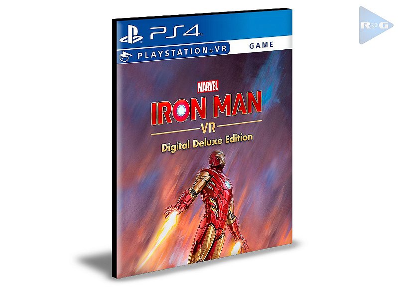 Marvel's Iron Man VR Edição Digital Deluxe Ps4 Psn Mídia Digital - Rafa ...