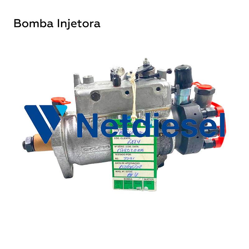 V8861A170W - Bomba injetora DP100 - Delphi - Netdiesel Distribuidora de ...