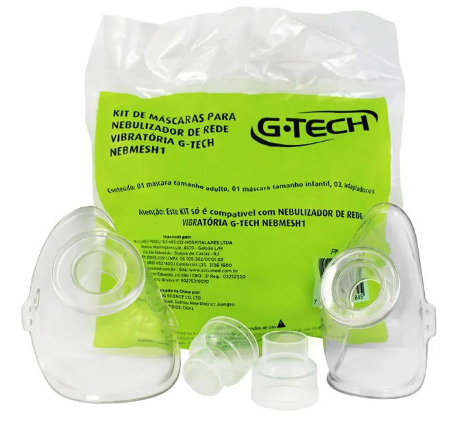 Kit Máscara Nebulizador G-Tech Modelo Nebmesh- 1 - Produtos médicos e ...