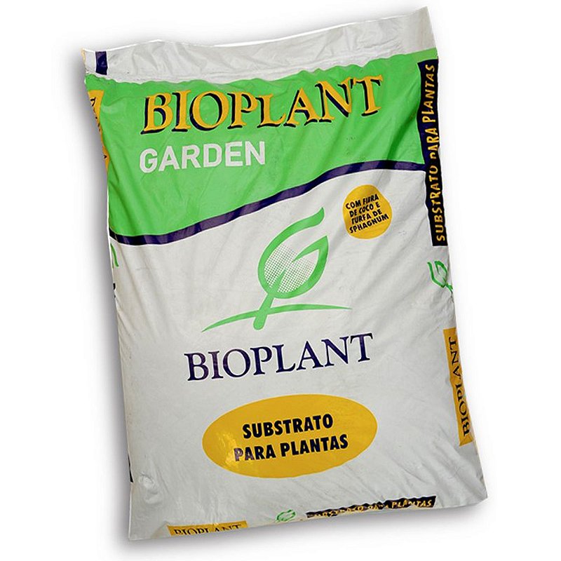 SUBSTRATO PARA PLANTAS BIOPLANT GARDEN Embalagem: 20Kg ...
