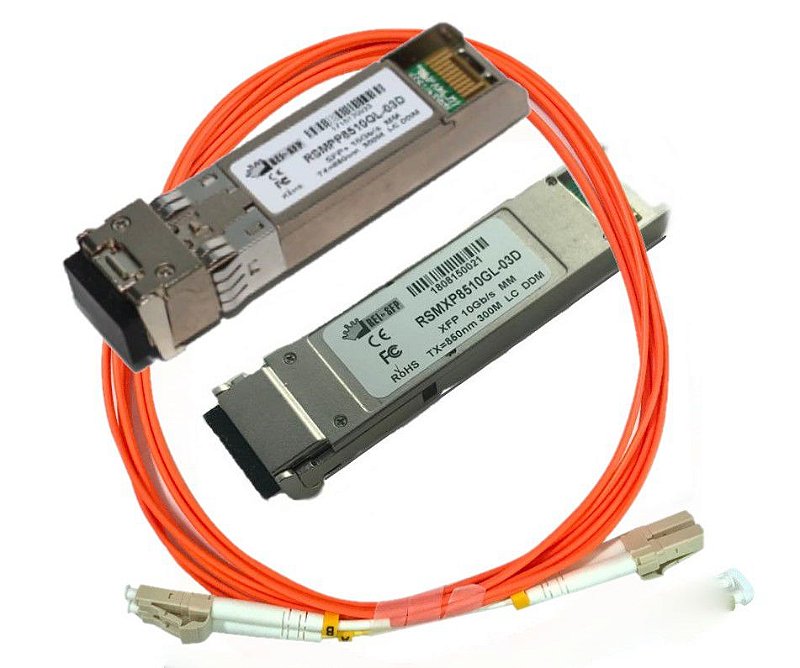 KIT SFP XFP CORDÃO PATCH CORD - CRC Comércio e Importação de Equipamentos