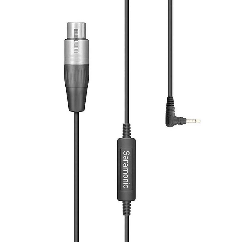 Cabo de microfone XLR para conectar microfones em celular e camera ...